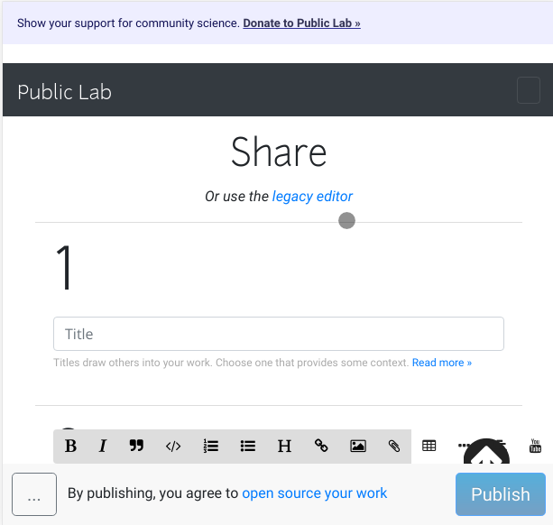 space between navbar and donation bar · Issue #7794 · publiclab/plots2 · GitHub