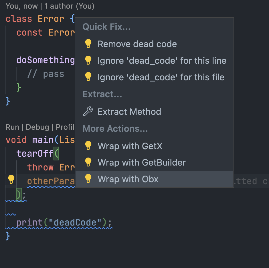 Throw tear-off and make dead code · Issue #50600 · dart-lang/sdk · GitHub