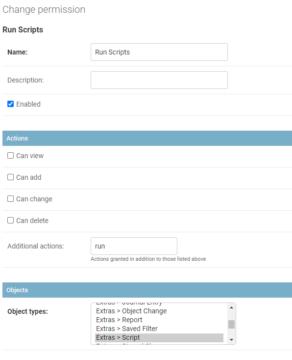 Permission Constraints Not Accepting Script IDs · Issue #13107 · netbox ... Permission Constraints Not Accepting Script IDs · Issue #13107 · netbox ...