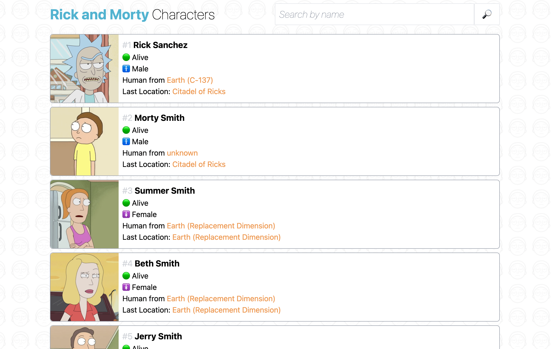 GitHub - vcgtz/rick-and-morty-app