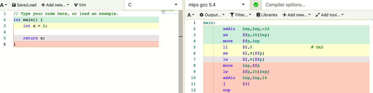 Stack Frame · Issue 23 · Langproc Langproc 2021 Cw · Github
