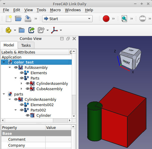 [BUG] Color information is lost when exporting to Step from partially loaded parts · Issue #1180 ...