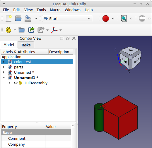 [BUG] Color information is lost when exporting to Step from partially loaded parts · Issue #1180 ...