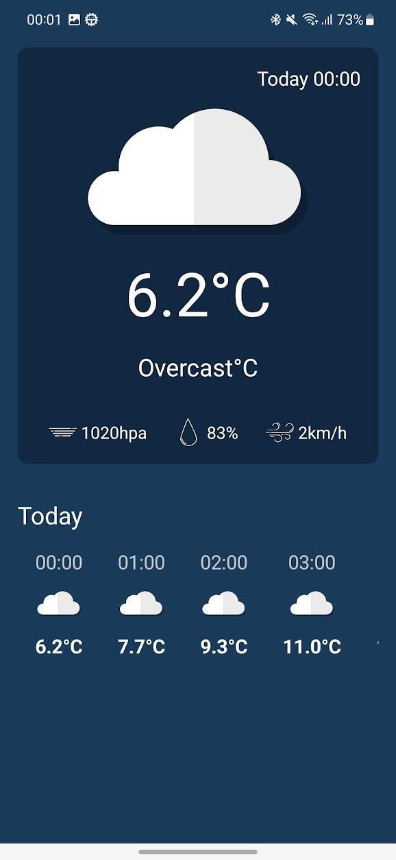 GitHub - HeonSeokCha/WeatherCompose: Weather app created by Compose.