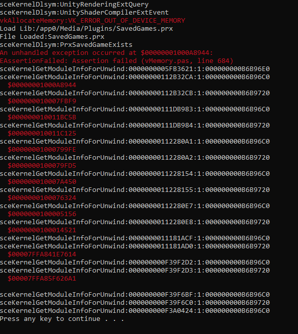 Dungeon of the Endless - CUSA19437 · Issue #1116 · red-prig/fpps4-game-compatibility · GitHub