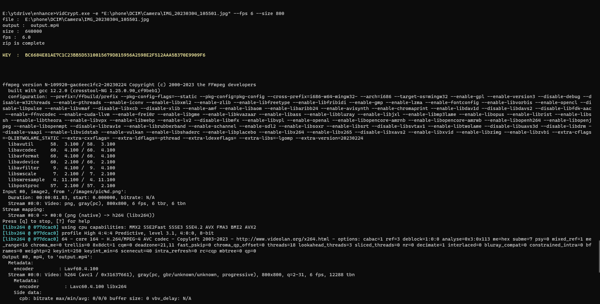 GitHub - sourabhkv/VidCrypt: Convert any file to encrypted video , get file file from encrypted ...