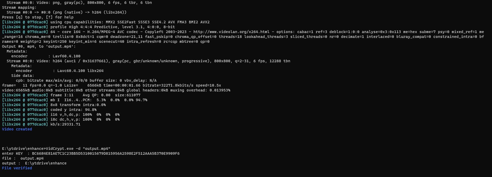 GitHub - sourabhkv/VidCrypt: Convert any file to encrypted video , get file file from encrypted ...
