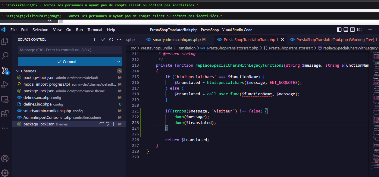 BO - Import - Popup for data import has non-escaped text · Issue #29959 ...