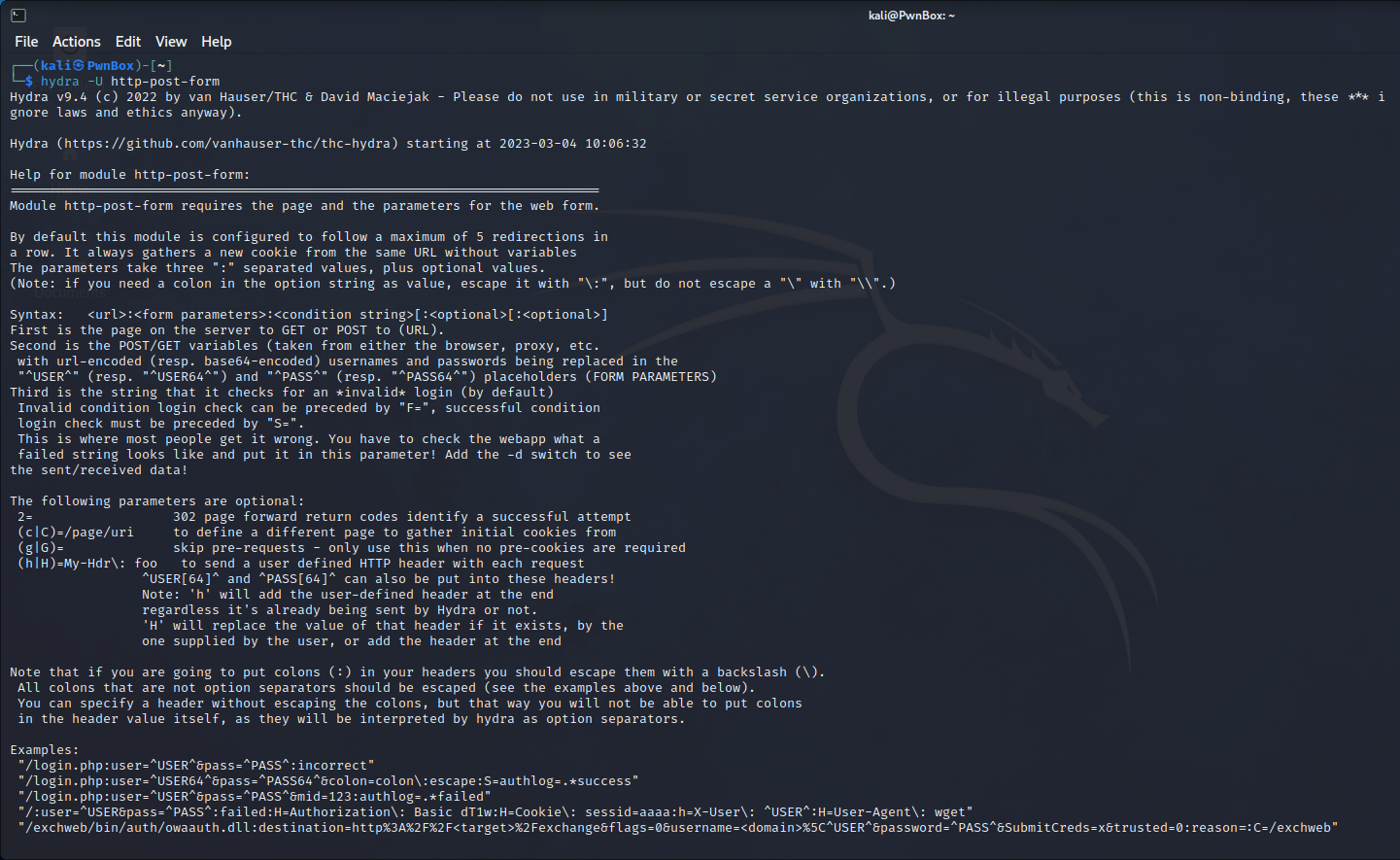 Bug: Hydra not evaluating response headers (http-post-form) responses · Issue #828 · vanhauser ...