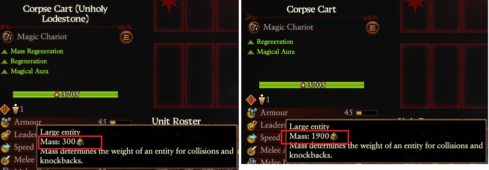 Unholy Lodestone Carts/Mounts have bugged mass. · Issue #588 · chadvandy/cbfm_wh3 · GitHub