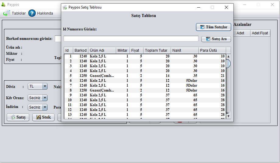 GitHub - nihatakbuga/Paypos-Satis-Otomasyonu: Java NetBeans ile geliştirilen bir işletmenin ...