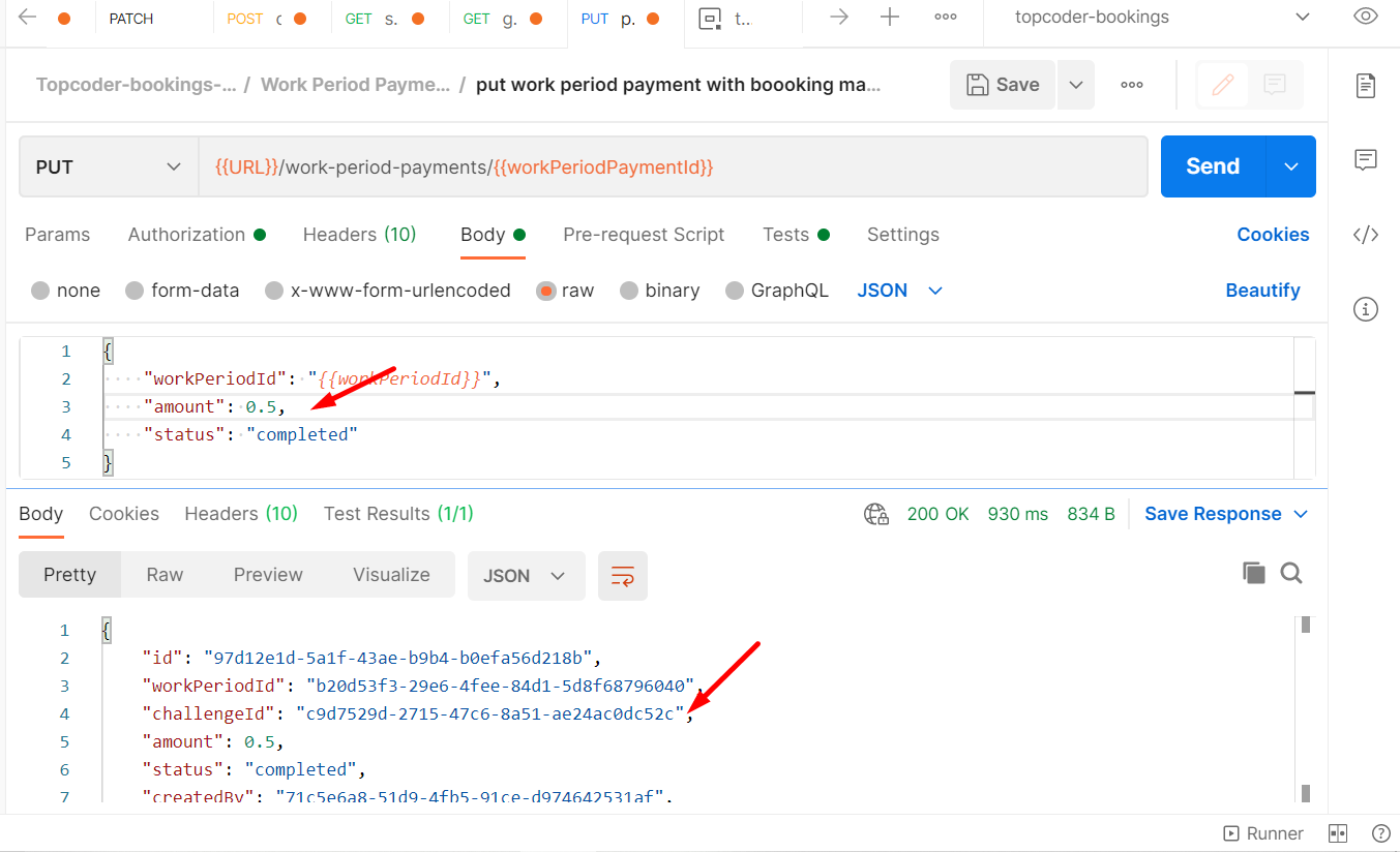 Able to update payment amount for Workperiodpayments even when challenge is completed · Issue ...