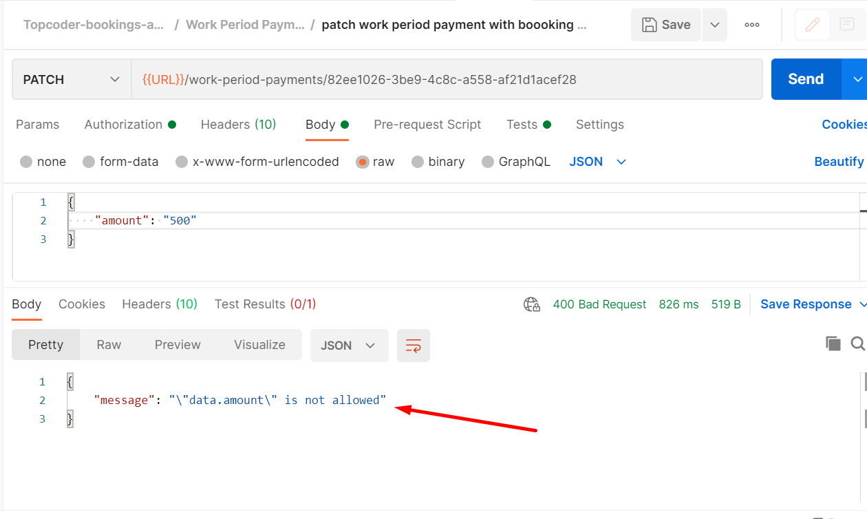 Able to update payment amount for Workperiodpayments even when challenge is completed · Issue ...