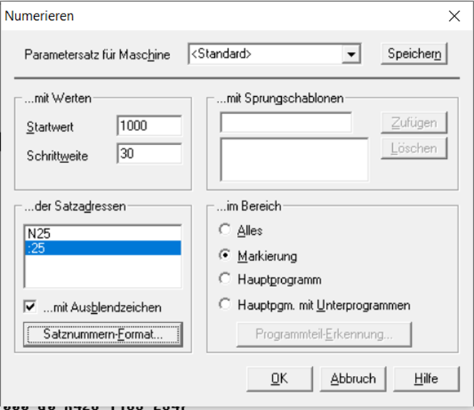 Feature Request Additional Custom Line Numeration For Cnc Machine Programs · Issue 13057
