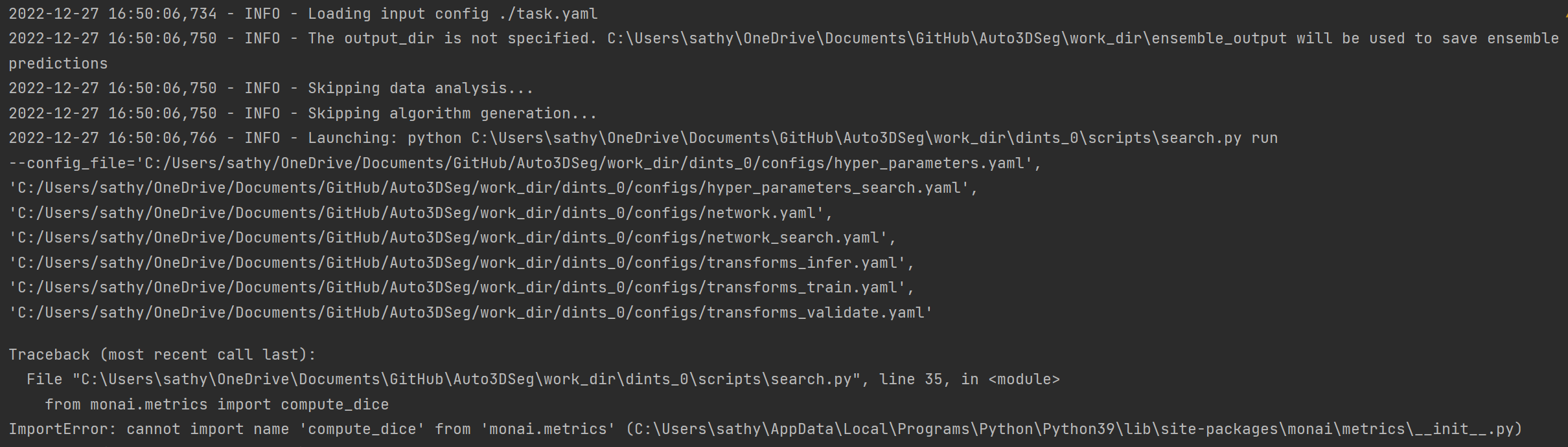 problems with AutoRunner · Issue #5789 · Project-MONAI/MONAI · GitHub