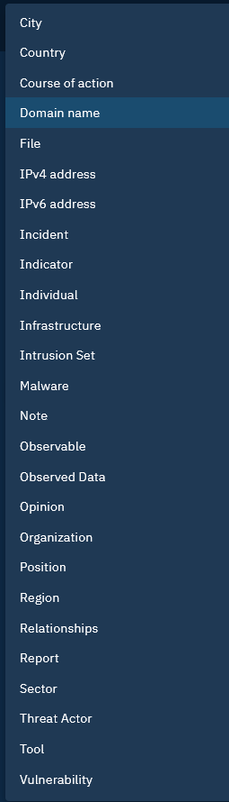 Extend The Supported Entity Types For A Csv Feed · Issue 2325 · Opencti Platform Opencti · Github