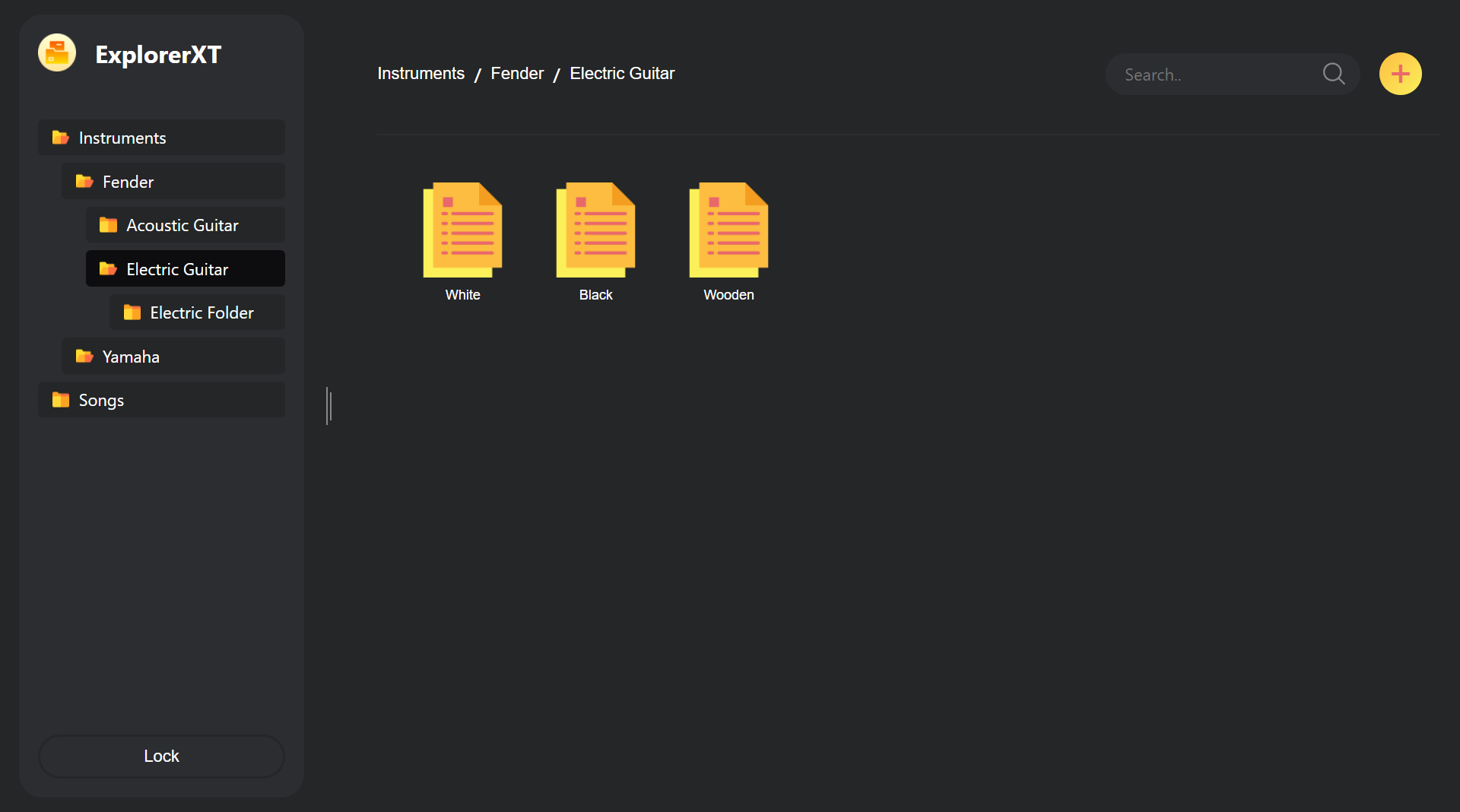 GitHub - Aihab1/ExplorerXT: A frontend-only file explorer and file manager.