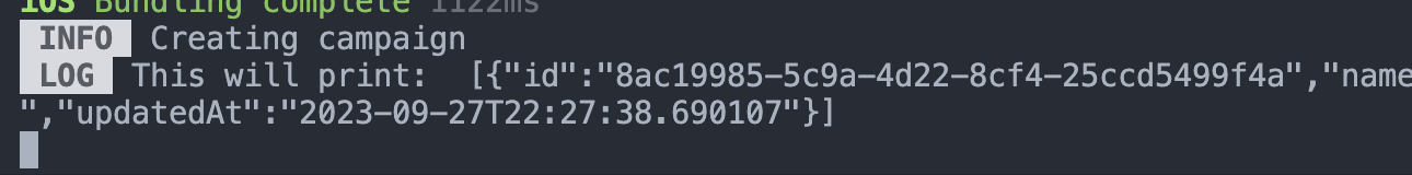 Console logs only showing up if stringified · Issue #24647 · expo/expo · GitHub
