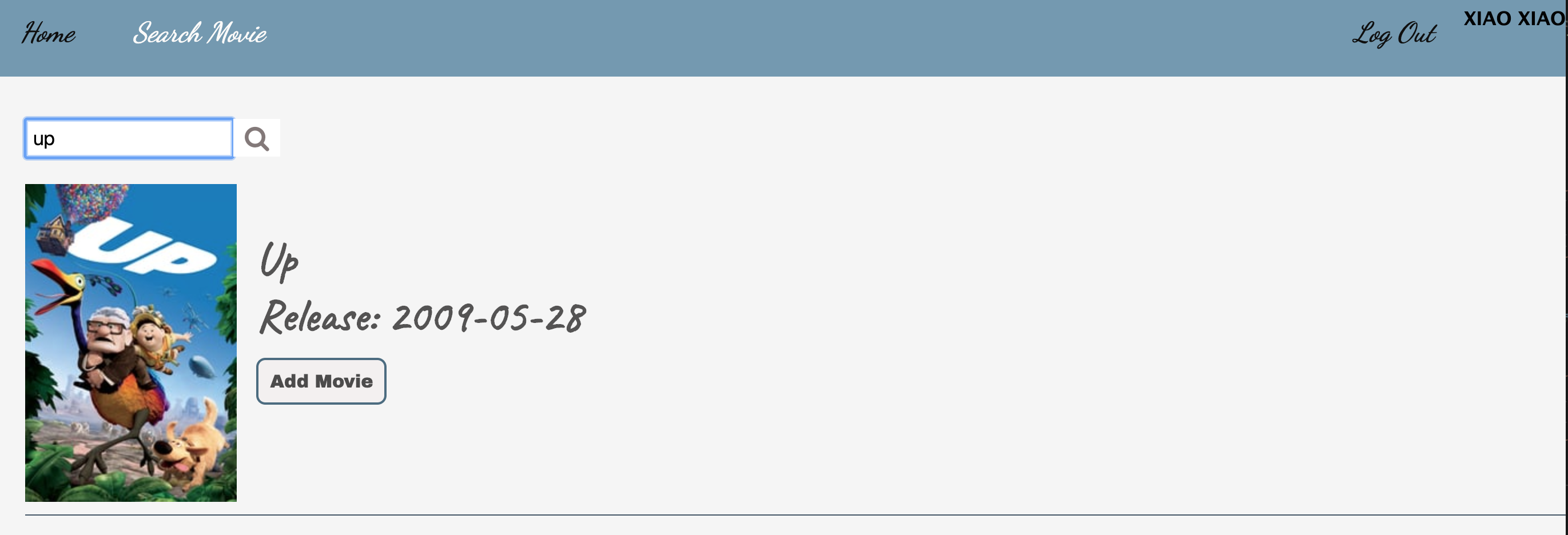 GitHub - xxiao77/Project2-Watchlist