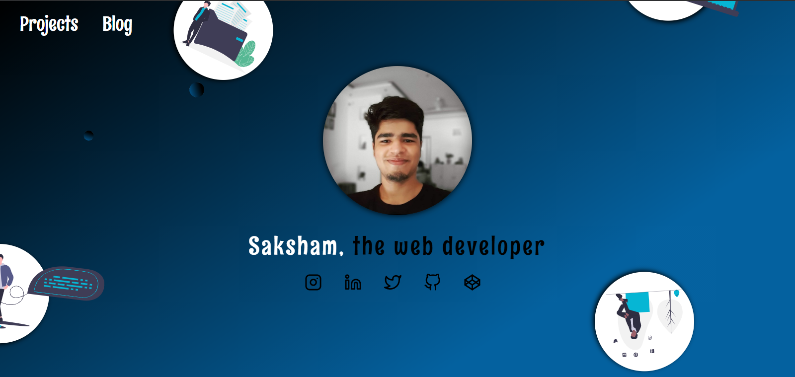 GitHub - sakshamAK/myPortfolio: My portfolio
