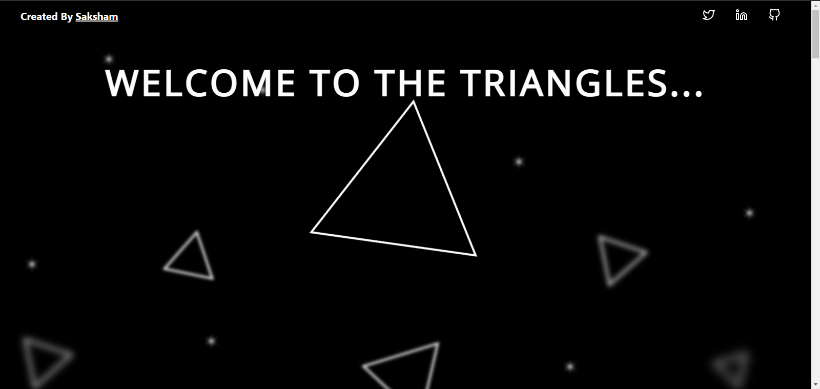 GitHub - sakshamAK/Triangles