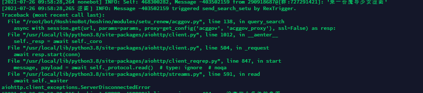 setu报错，和acg的排行榜获取失败，旧版可以。 · Issue #34 · pcrbot/setu_renew · GitHub