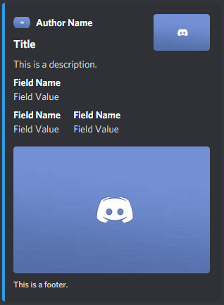GitHub - TomXV/Discord-HowToCreate-Embed: This is an Embed sample code