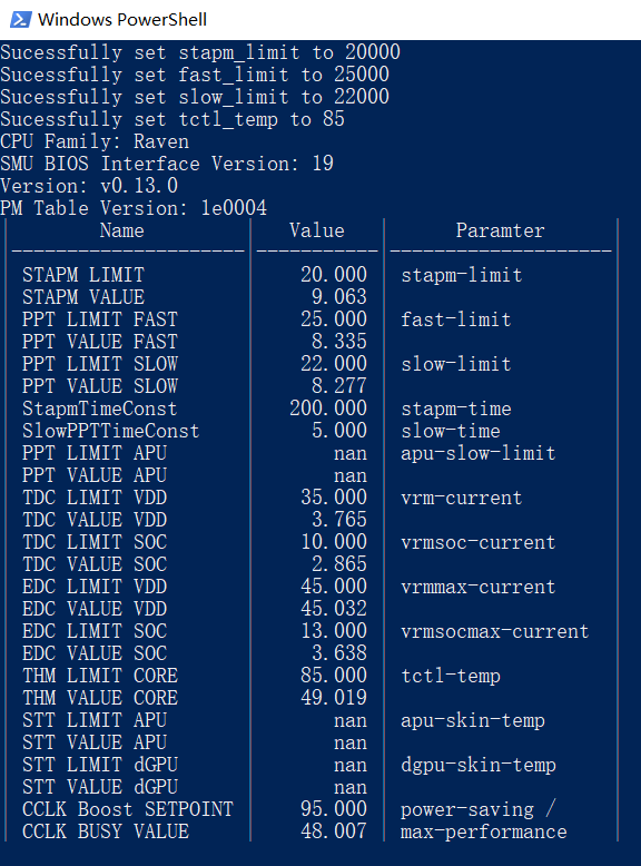 [Bug]When the program crashes, the TDP limit value is set incorrectly · Issue #21 · project-sbc ...