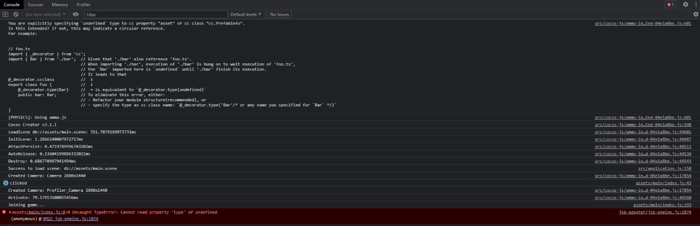Cocos Creator 3.1.1 problem, not working on android devices. · Issue ...
