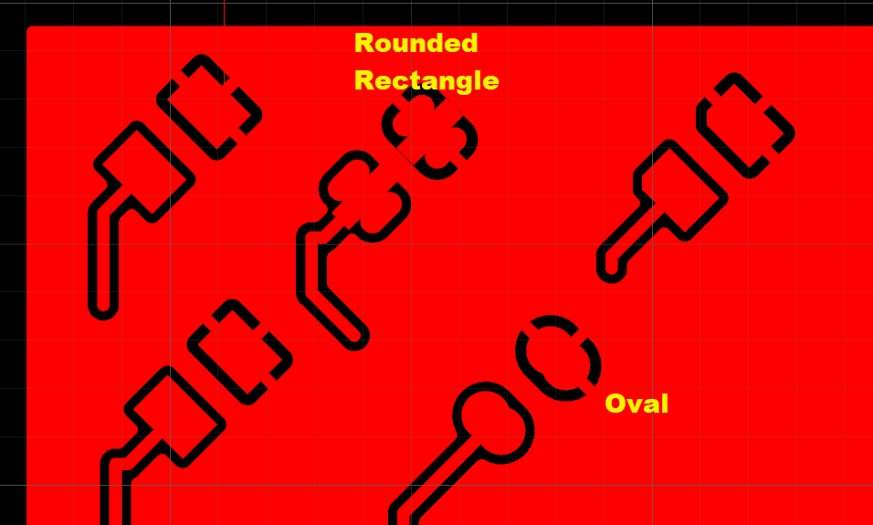 Артефакты с контактными площадками SMD компонентов, установленных не под прямым углом · Issue ...