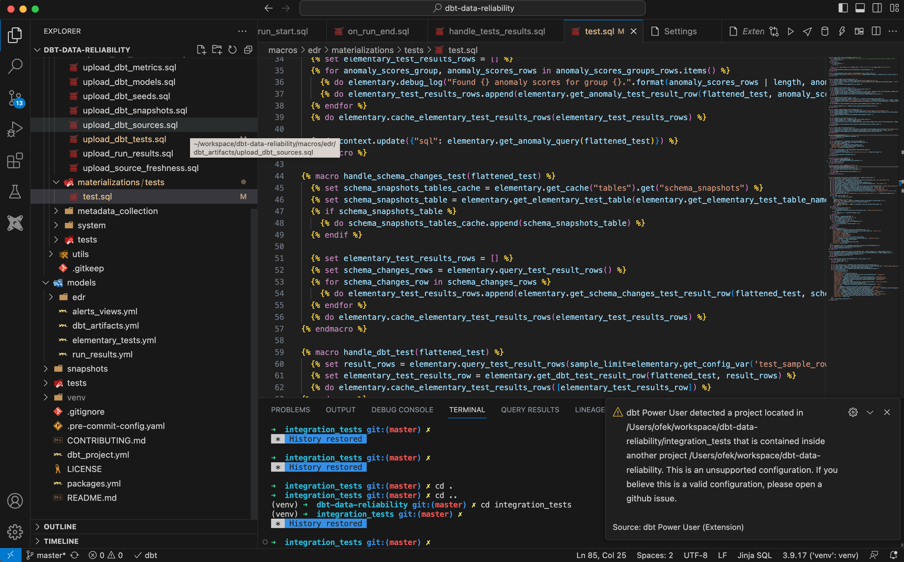 Project inside a project · Issue #471 · AltimateAI/vscode-dbt-power-user · GitHub