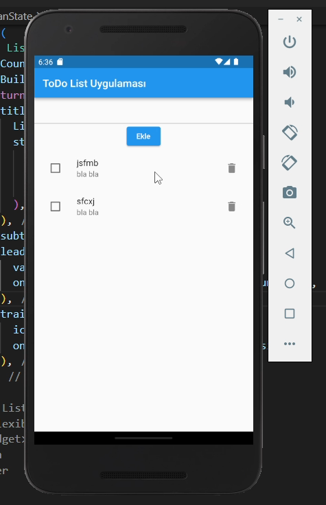 GitHub - metinardakantarci/flutter-todolist: A simple todolist application using the map ...