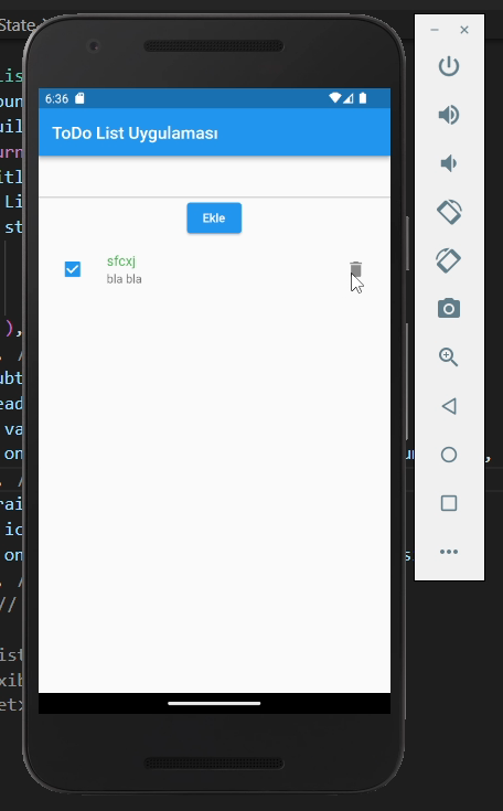 GitHub - metinardakantarci/flutter-todolist: A simple todolist application using the map ...