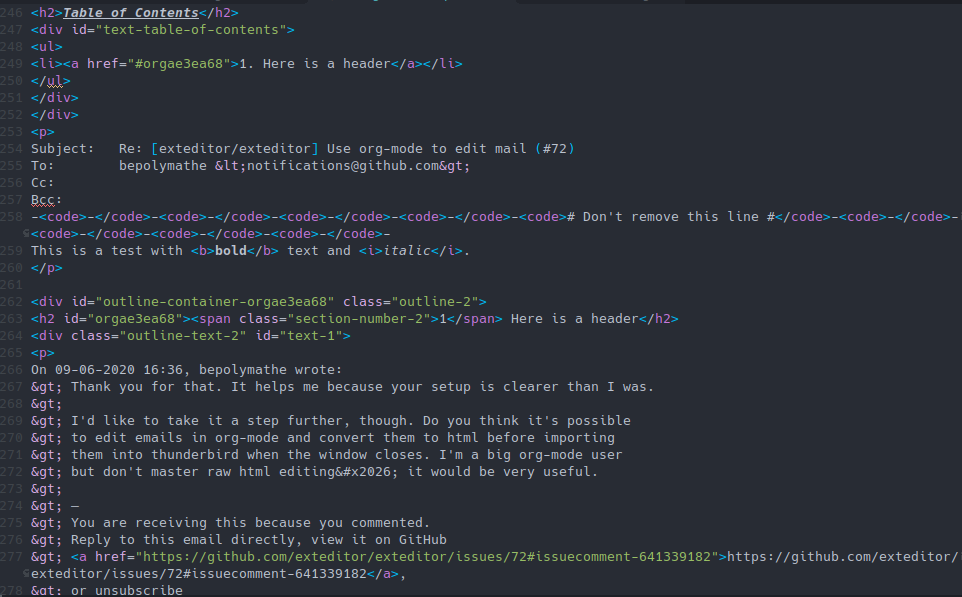 Use org-mode to edit mail · Issue #72 · exteditor/exteditor · GitHub