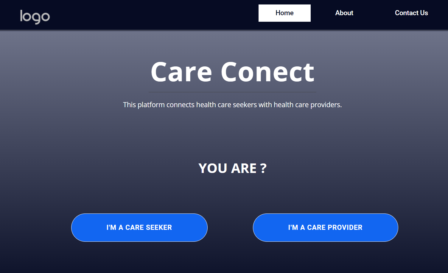 GitHub - Arbaaz-Khatib/care_Connect_UI: UI components for a healthcare platform with elemets ...