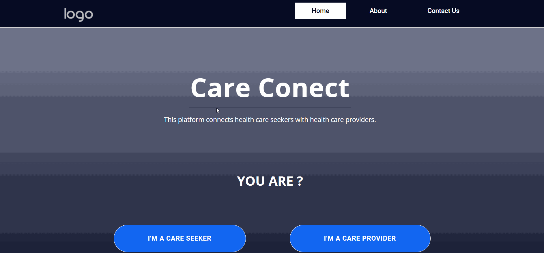 GitHub - Arbaaz-Khatib/care_Connect_UI: UI components for a healthcare platform with elemets ...