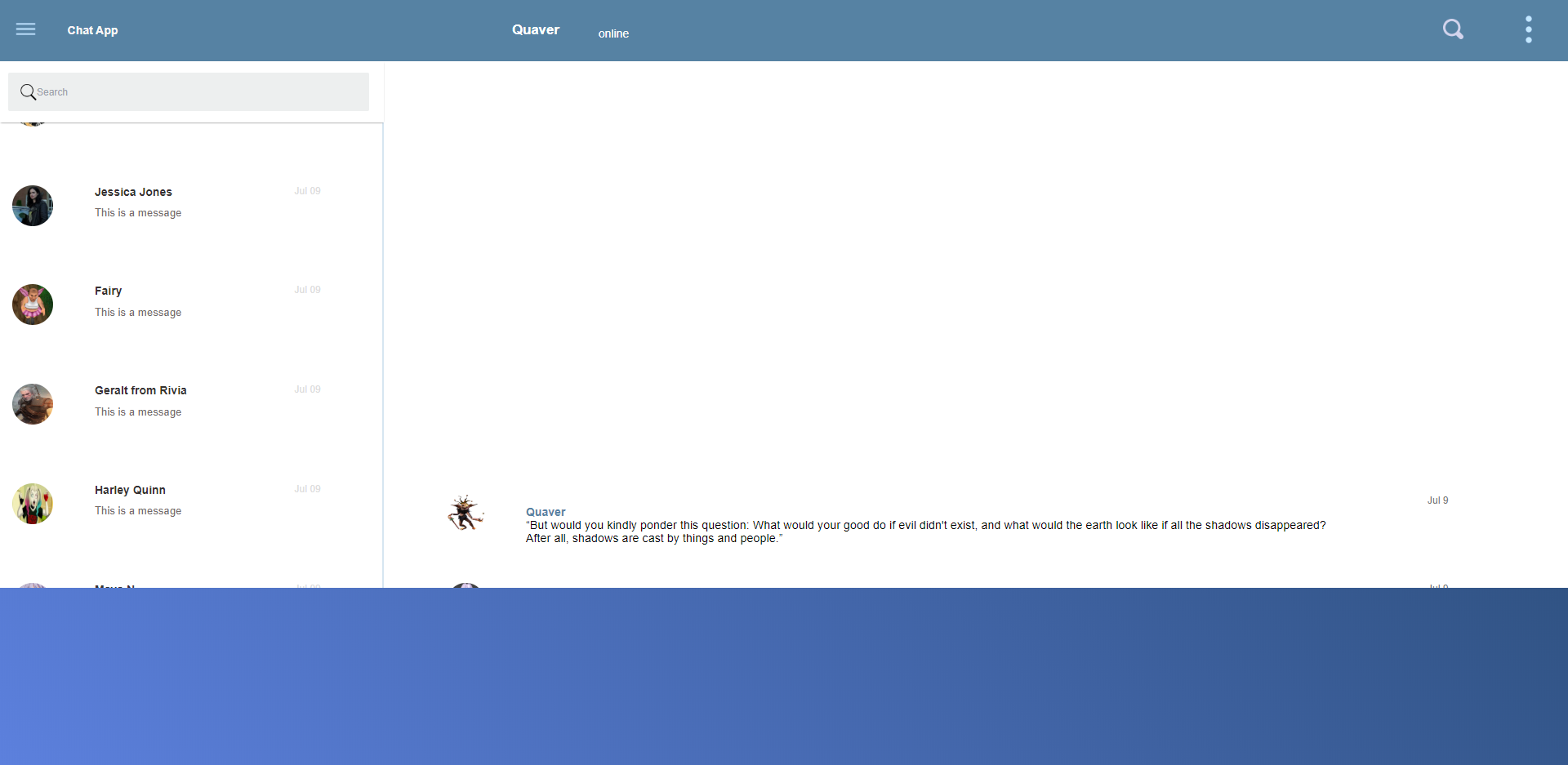 Review · Issue #1 · MargaritaAstreiko/Chat-App-UI · GitHub