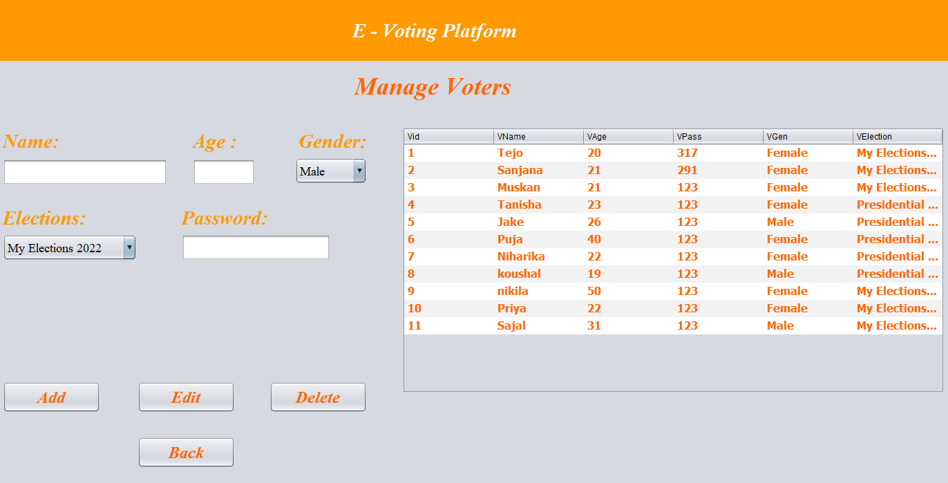 GitHub - tejo-lakshmi/Online-Voting-System: Online Voting System