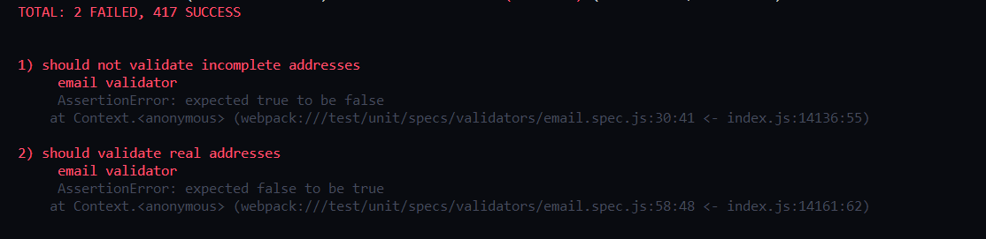 The built in validation "email" for the input "joão@com.br" is returning true · Issue #710 ...