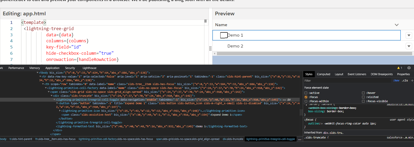 Tree Grid Chevron displaying weird Black Border · Issue #677 · salesforce-ux/design-system · GitHub