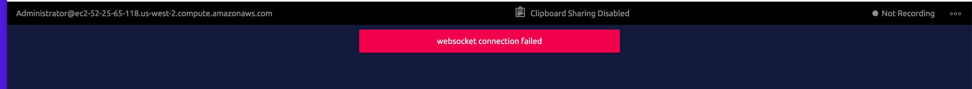 websocket connection failed = Desktop Access · Issue #8836 · gravitational/teleport · GitHub