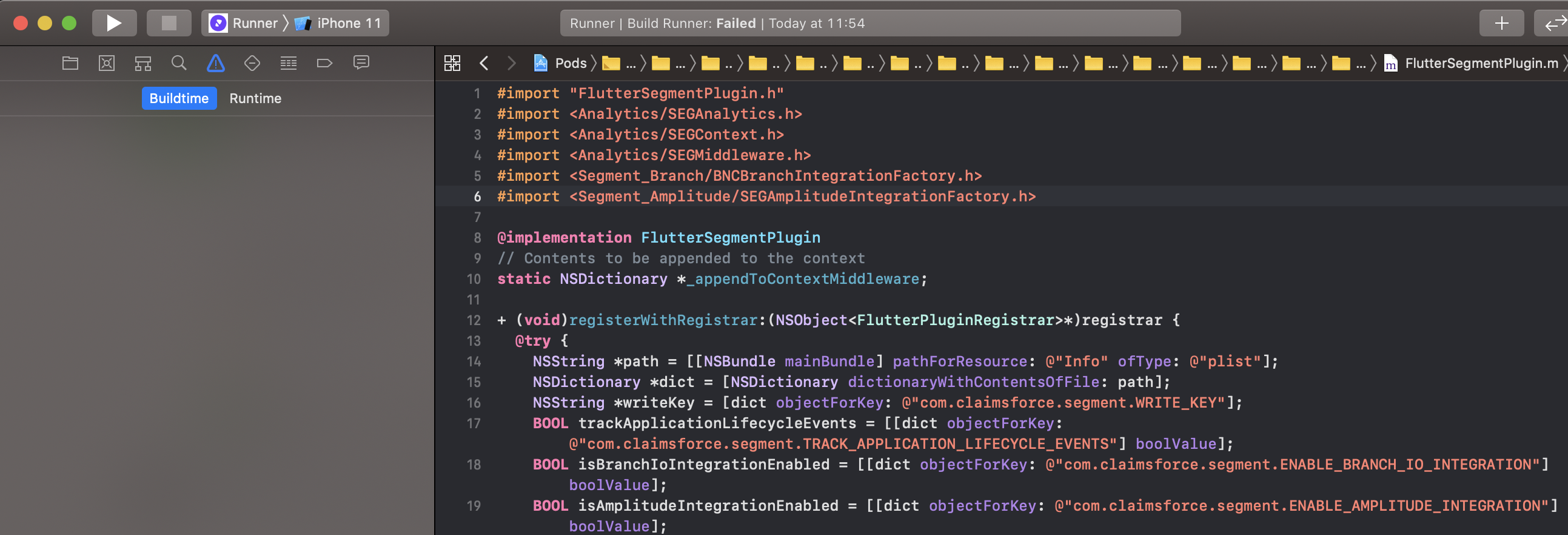 Segment Branch Bncbranchintegrationfactory H File Not Found · Issue 31 · Claimsforce Gmbh
