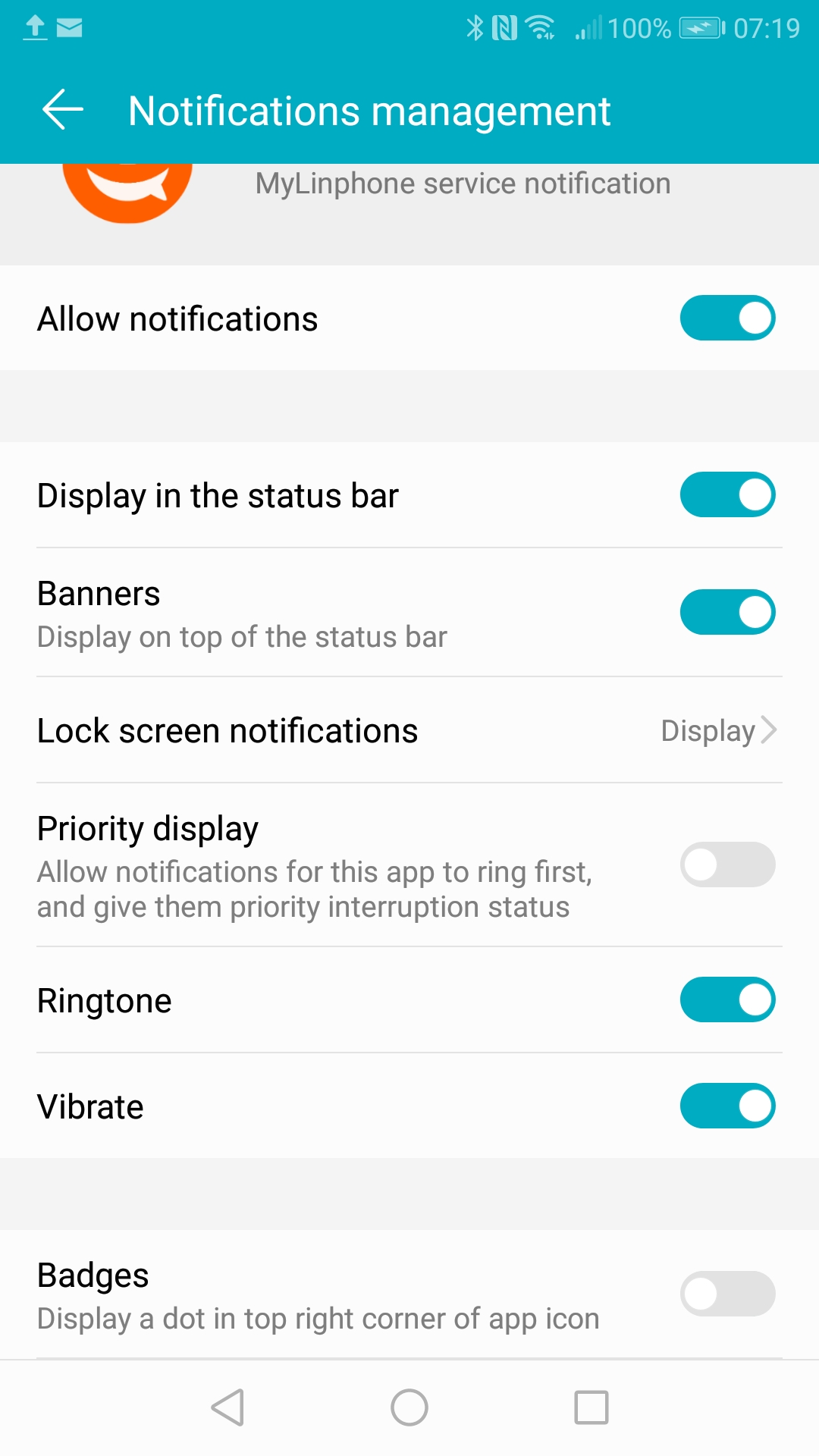 "Call running" notification when making a call · Issue #1018 ...