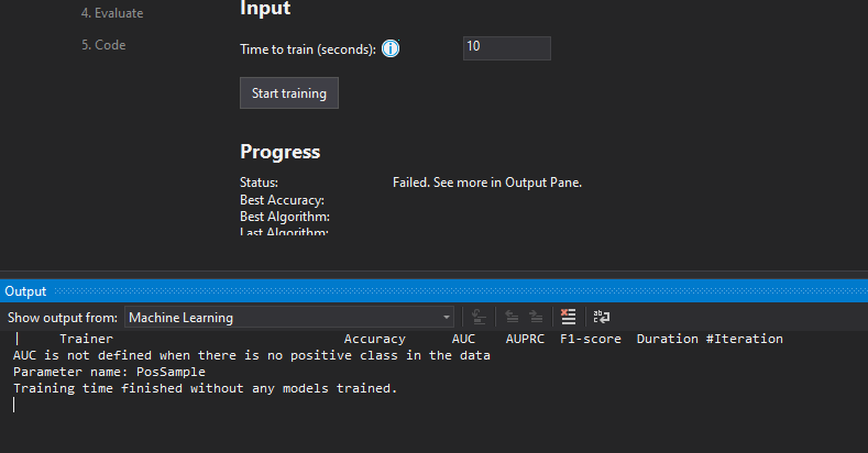 AUC is not defined when there is no positive class in the data · Issue ...