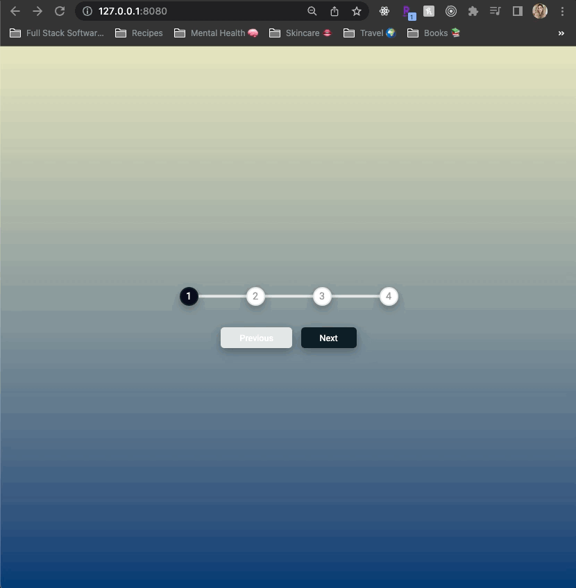 GitHub - za-h-ra/progress-bar: Created a progress bar with HTML, CSS and JavaScript