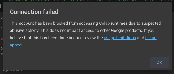 Colab blocked for colabcat · Issue #3853 · googlecolab/colabtools · GitHub