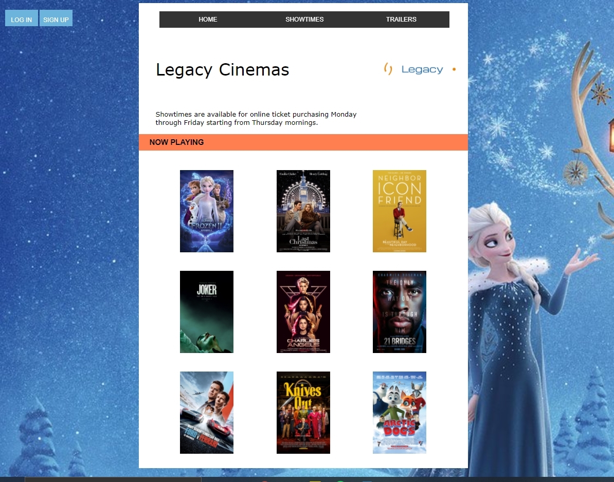 GitHub - fzayed/legacy-cinemas-website