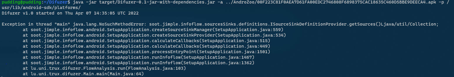 Exception in thread "main" java.lang.NoClassDefFoundError: gnu/trove/strategy/HashingStrategy ...