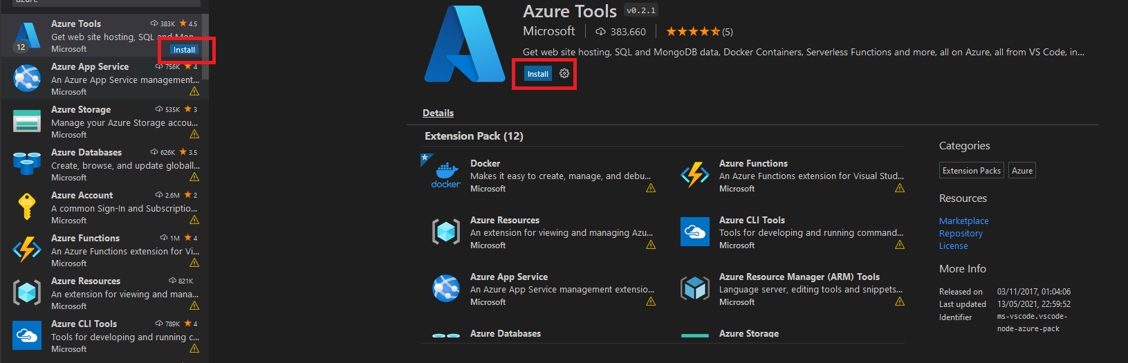 [vscode.dev] Marketplace packs should show warning if all children are incompatible · Issue ...