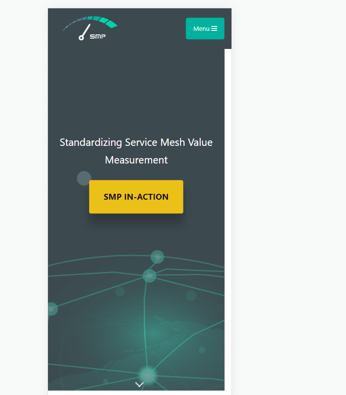 [UI]- Header is misaligned in the mobile view. · Issue #261 · service-mesh-performance/service ...